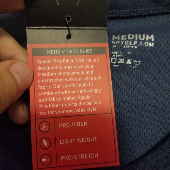 Spyder | Shirts | Nwt Spyder Mens Athletic Shirt | Poshmark